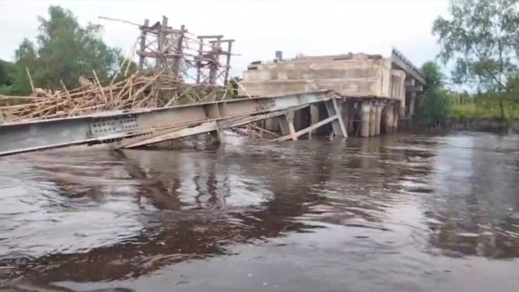 Proyek Senilai Rp 27 M, Jembatan Desa Terusan Raya Sempat Mangkrak ...